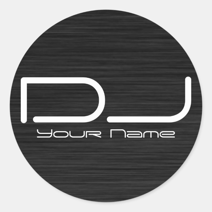 DJ Sticker | Zazzle