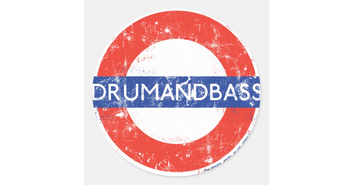 DnB Underground Sticker | Zazzle