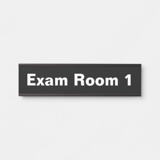 Doctor's Office Exam Room Office Door Sign | Zazzle.co.uk