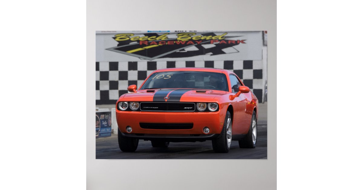 Dodge Challenger Poster | Zazzle.co.uk
