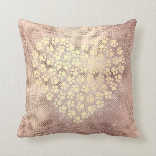 Custom Rose Gold Throw Cushions | Zazzle.co.uk