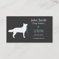 Dog Walker Business Card