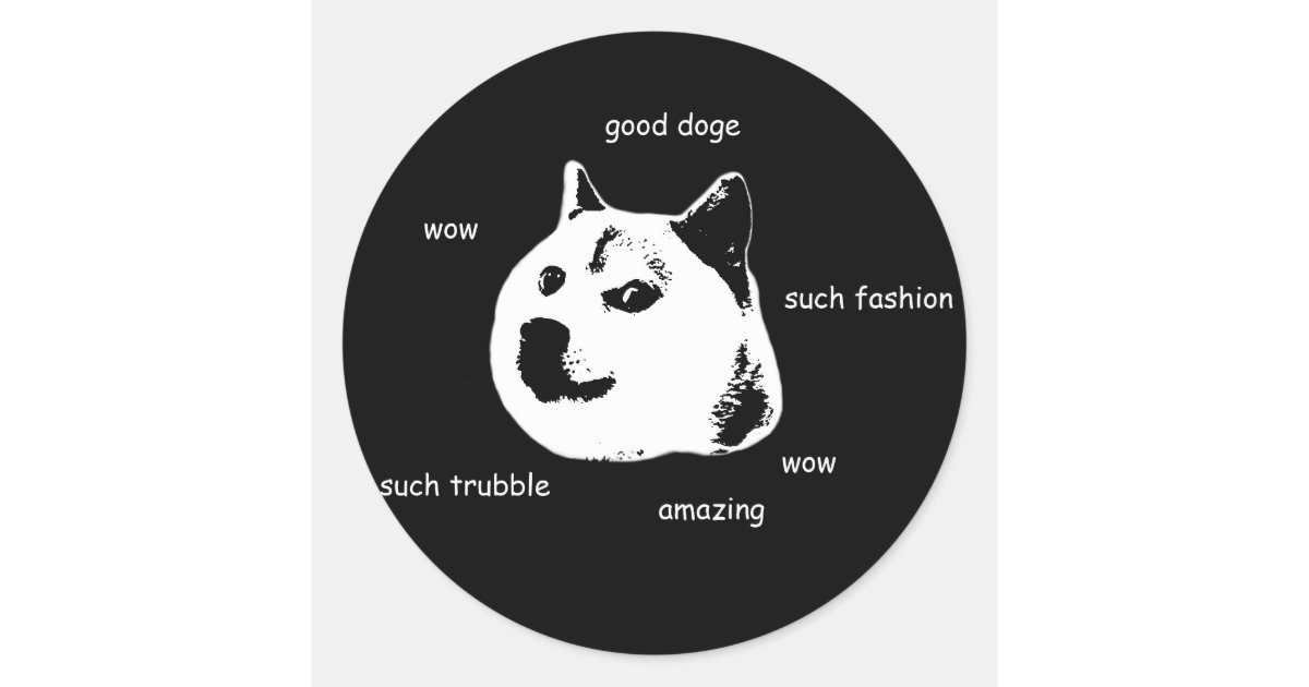 Doge Stickers | Zazzle