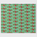 DOMINICA | Sisserou Parrot | DOMINICAN Flag Wrapping Paper | Zazzle