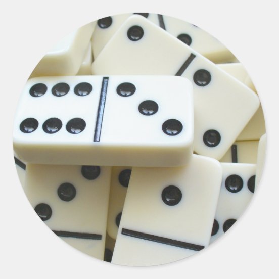 Domino Stickers & Labels | Zazzle UK