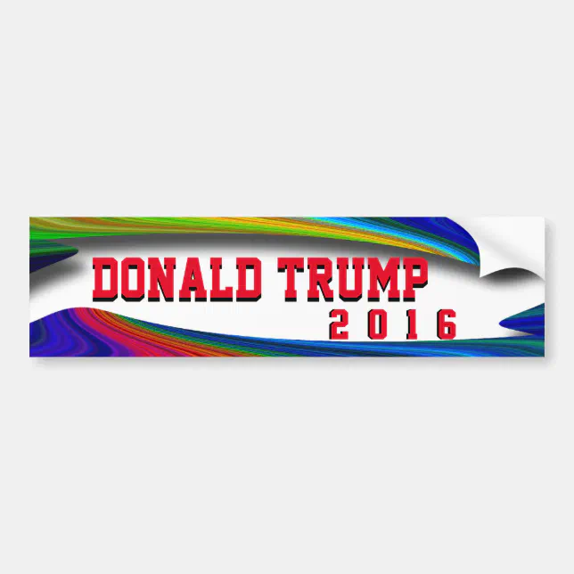 Donald Trump Bumper Sticker | Zazzle