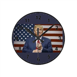 Donald Trump Wall Clocks | Zazzle.co.uk