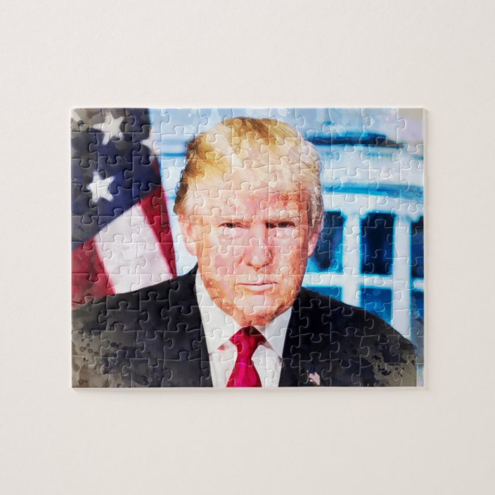 Donald Trump Jigsaw Puzzle | Zazzle.co.uk