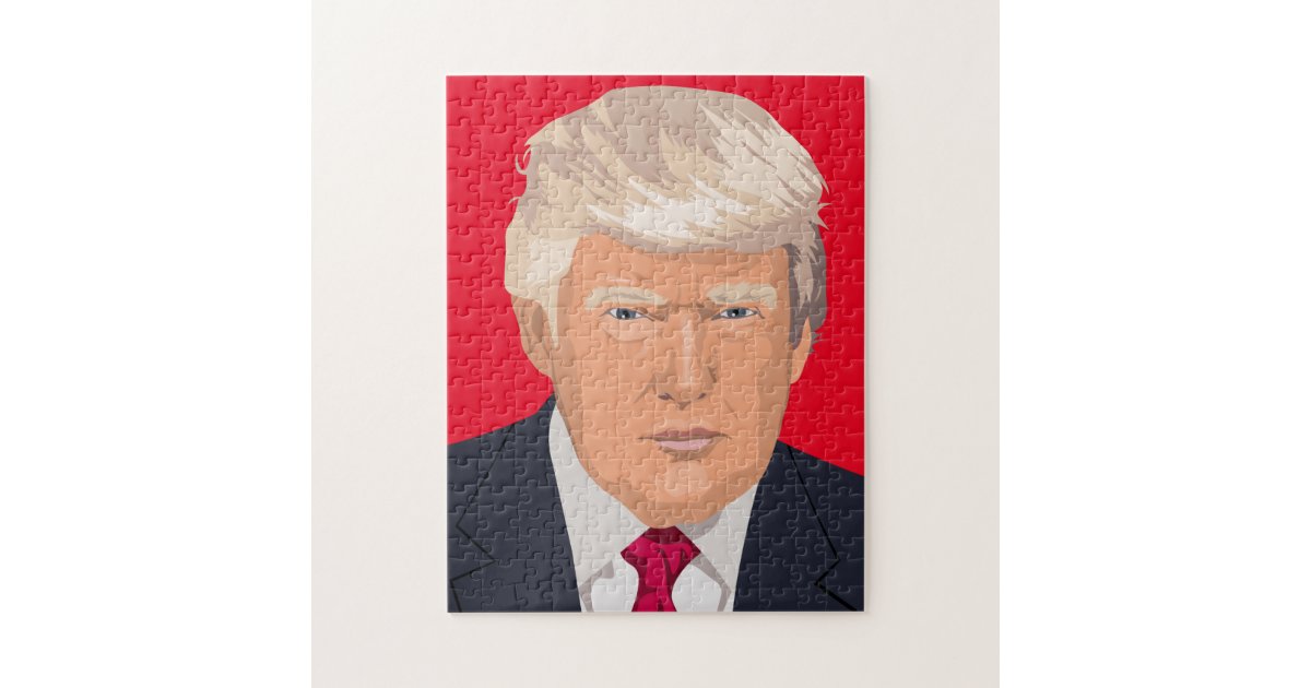 DONALD TRUMP JIGSAW PUZZLES | Zazzle