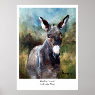 Donkey Posters | Zazzle.co.uk
