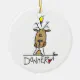 Donner the Reindeer Christmas Keepsake Ornament | Zazzle