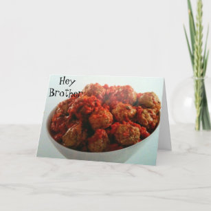 Meatball Cards | Zazzle UK