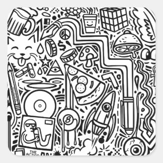 Doodle Stickers | Zazzle.co.uk