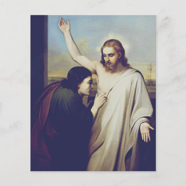 Doubting Saint Thomas Apostle of Honest Faith | Zazzle