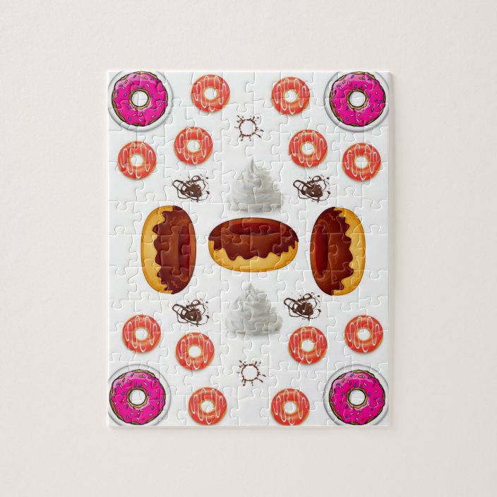 Doughnut Jigsaw Puzzle | Zazzle.co.uk