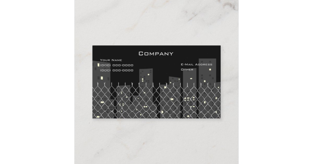 Downtown Business Card | Zazzle