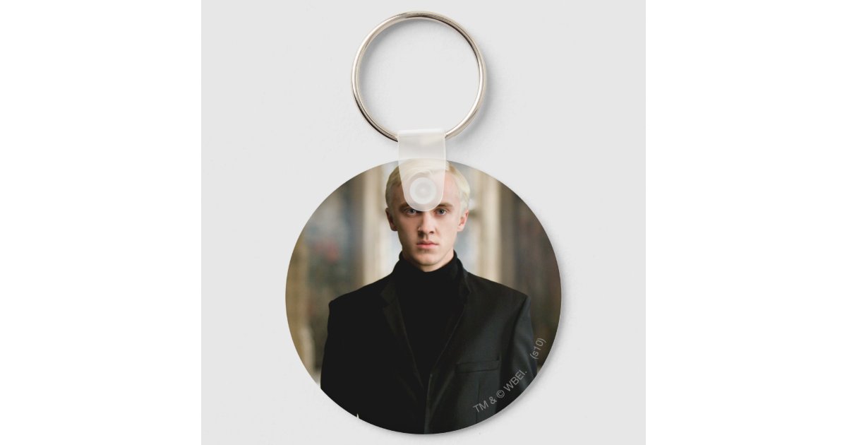 Draco Malfoy Straight On Key Ring | Zazzle