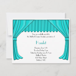 Drama Invitations | Zazzle UK
