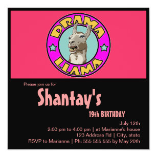 Drama Queen Invitations & Announcements | Zazzle UK