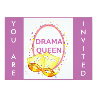 Drama Invitations & Announcements | Zazzle.co.uk