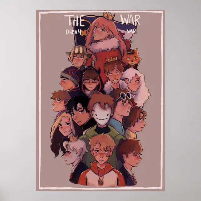 Dream Smp Awesome Poster | Zazzle