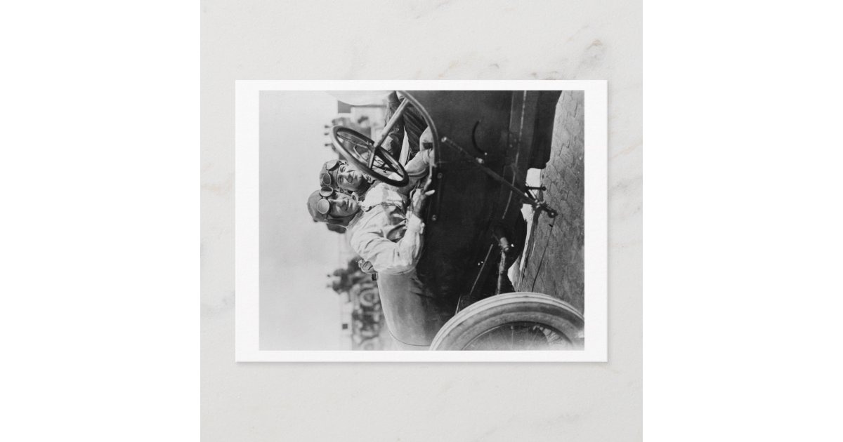 Drivers in a Mercer for the Astor Cup Photograph Postcard | Zazzle