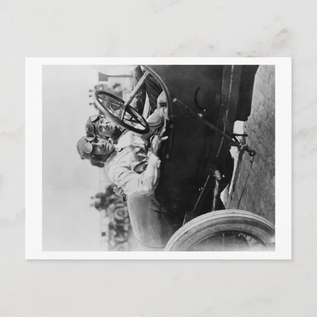 Drivers in a Mercer for the Astor Cup Photograph Postcard | Zazzle