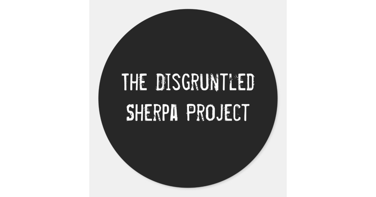 DSP Black Sticker | Zazzle