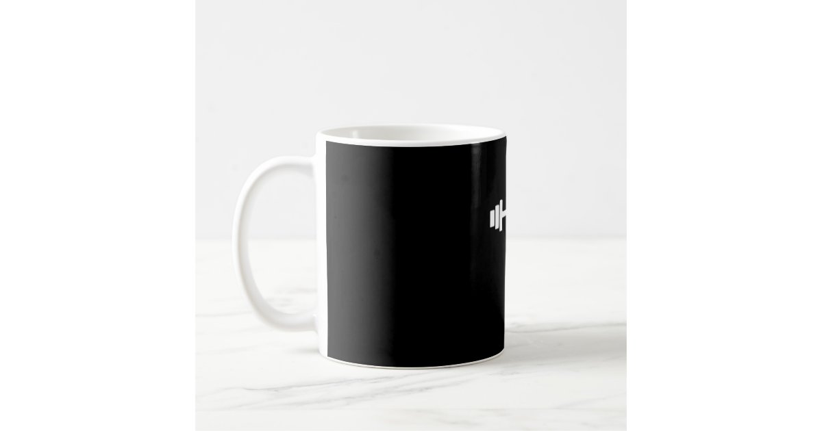 Dumbbell Barbell Cross Christian Gym Workout Coffee Mug | Zazzle