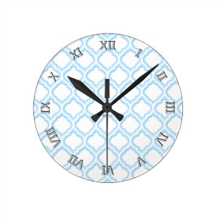 Blue Quatrefoil Art & Wall Décor | Zazzle.co.uk