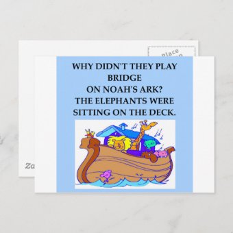 duplicate bridge postcard | Zazzle