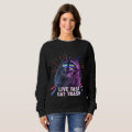 Eat Trash Racoon Panda Rave Old School Pilot Sung Sweatshirt | Zazzle