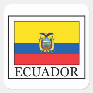 Ecuador Flag Stickers & Labels | Zazzle UK
