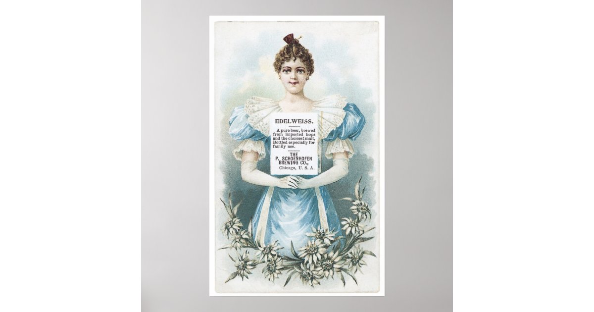 Edelweiss Poster | Zazzle