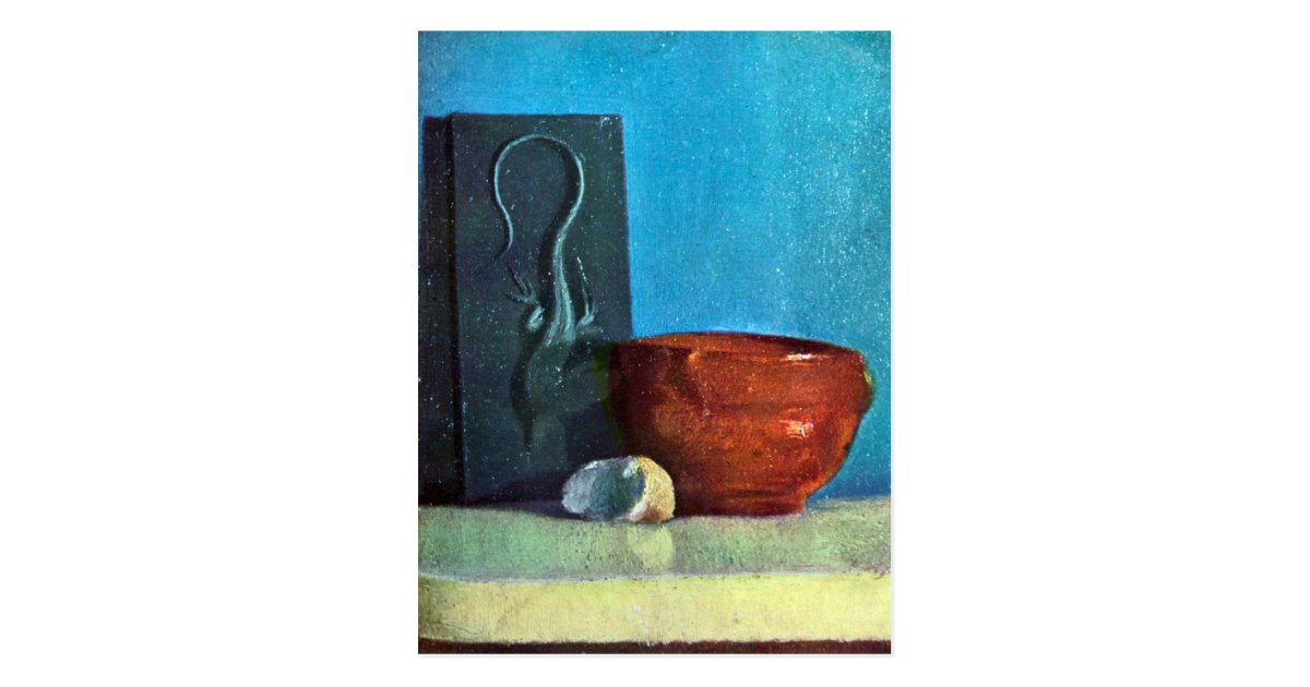 Edgar Degas - Still Life with lizard Postcard | Zazzle.co.uk
