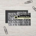 Edge Labelled - Scaffolding Business Card | Zazzle