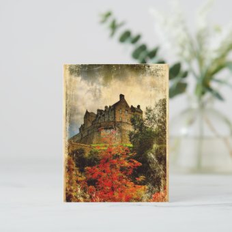 Edinburgh Castle Postcard | Zazzle