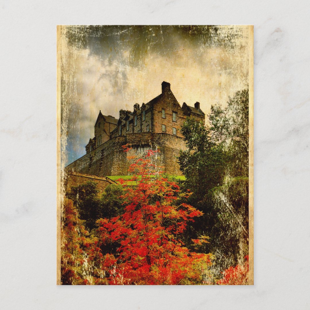 Edinburgh Castle Postcard | Zazzle