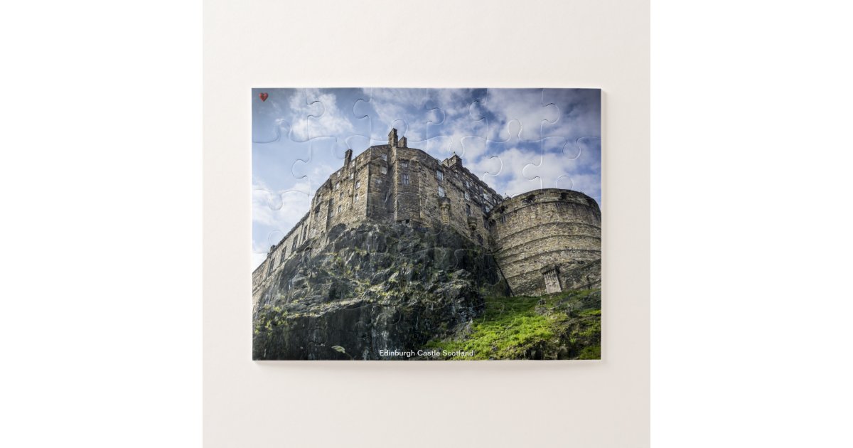 Edinburgh Castle Scotland Jigsaw Puzzle | Zazzle