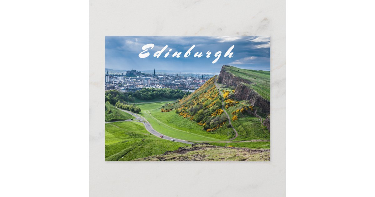 Edinburgh Postcard | Zazzle