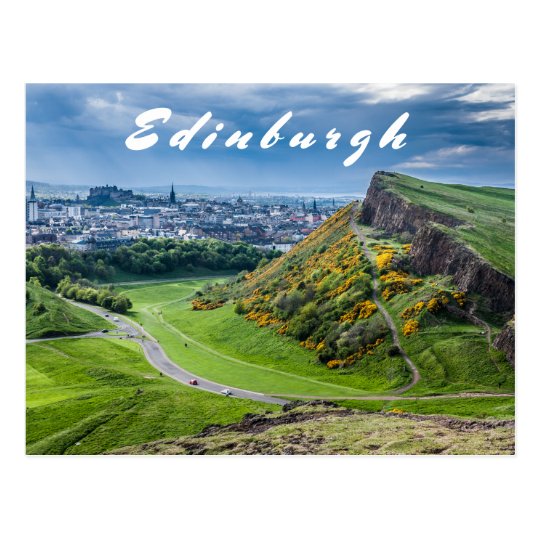 Edinburgh Postcard | Zazzle.co.uk