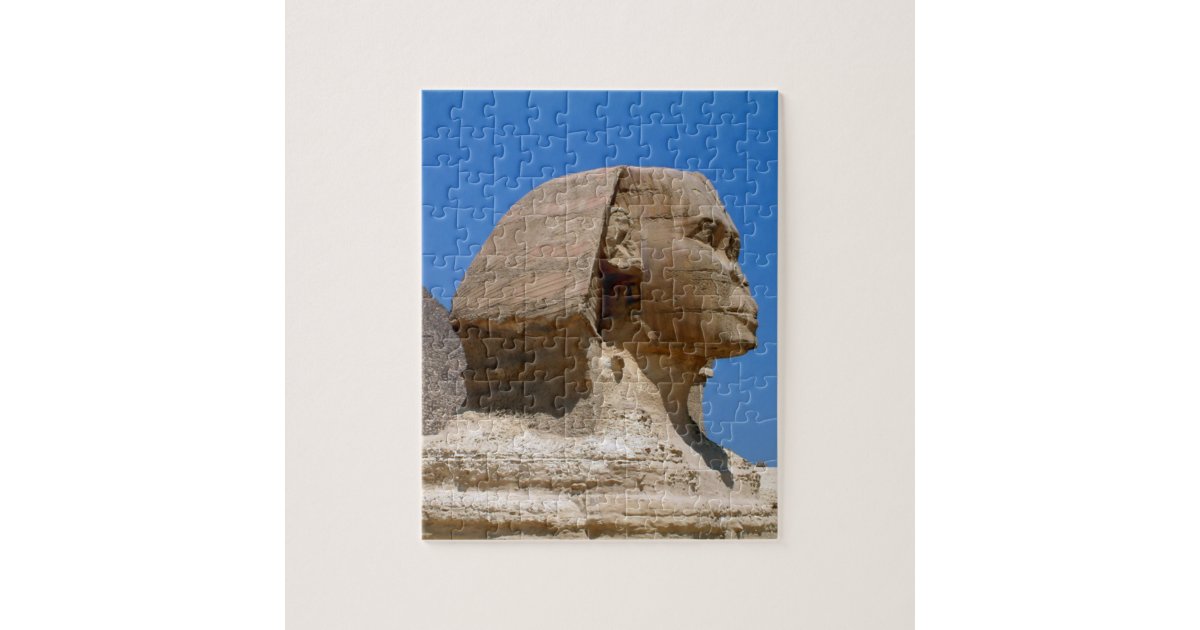 Egypt, Sphinx & Pyramids - Ancient Cairo (Unesco) Jigsaw Puzzle | Zazzle