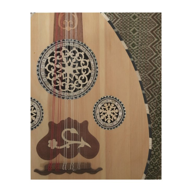 Egyptian Oud Middle Eastern Lute Wood Wall Art | Zazzle