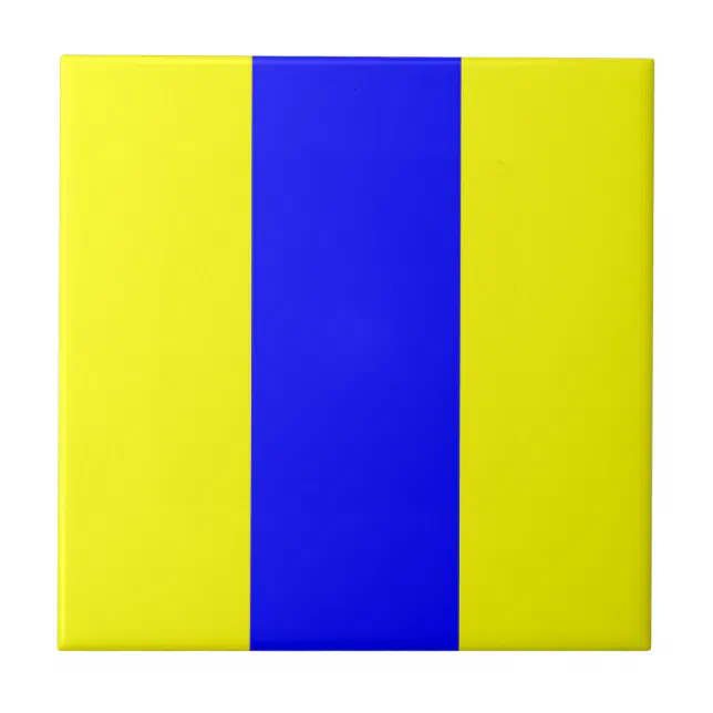 eight maritime nautical alphabet number symbol fla tile | Zazzle