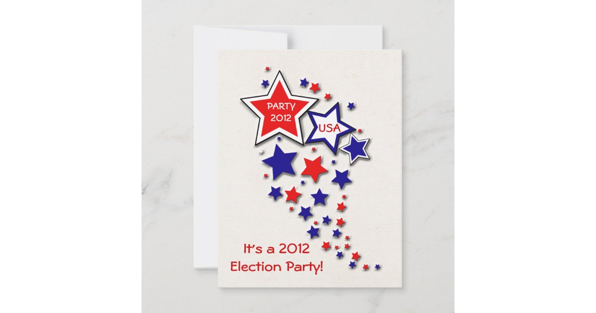 Election Party Invitation | Zazzle
