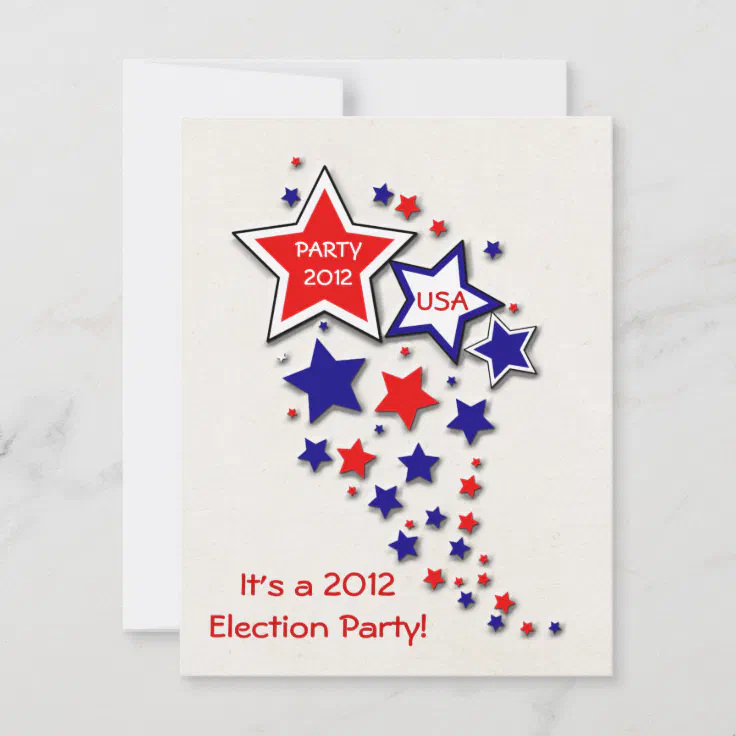 Election Party Invitation | Zazzle