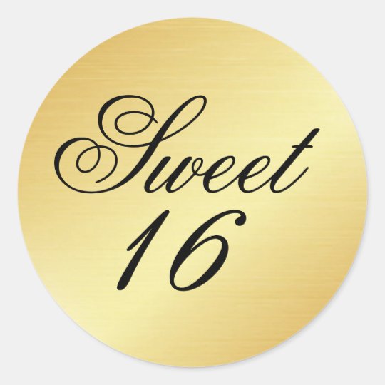 Sweet 16 Stickers & Labels | Zazzle UK