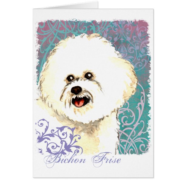 Bichon Frise Cards | Zazzle UK