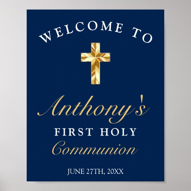 First Holy Communion Posters & Prints | Zazzle UK