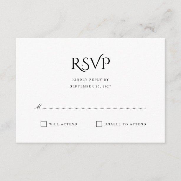 Party RSVP & Response Cards | Zazzle UK